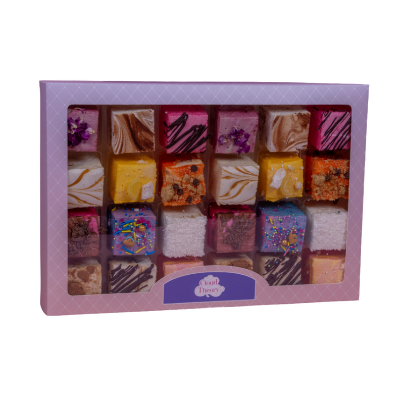 24 Piece Assorted Gourmet Marshmallow Gift Box Australia