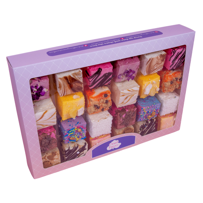 24 Piece Assorted Gourmet Marshmallow Gift Box Australia