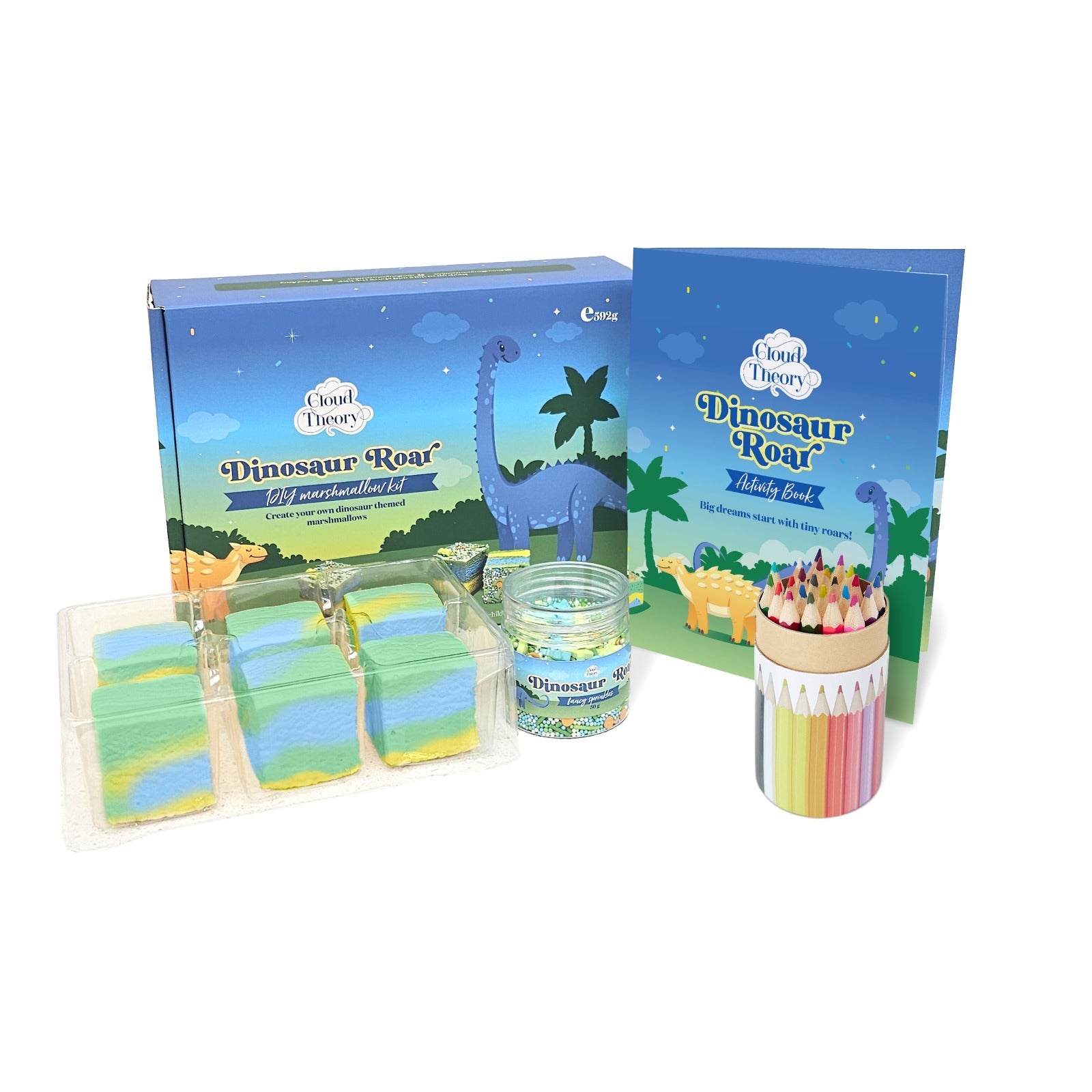 Dinosaur Roar Marshmallow Decorating Kit | Cloud Theory DIY Fun – Cloud ...