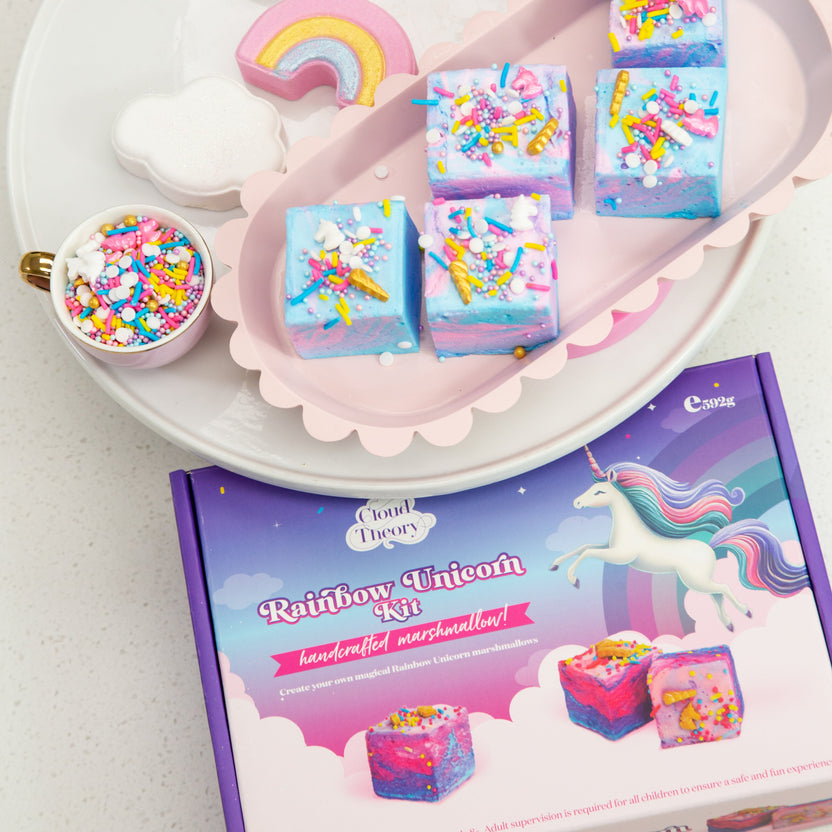 Rainbow Unicorn Marshmallow DIY Kit 🦄 – Cloud Theory Marshmallows
